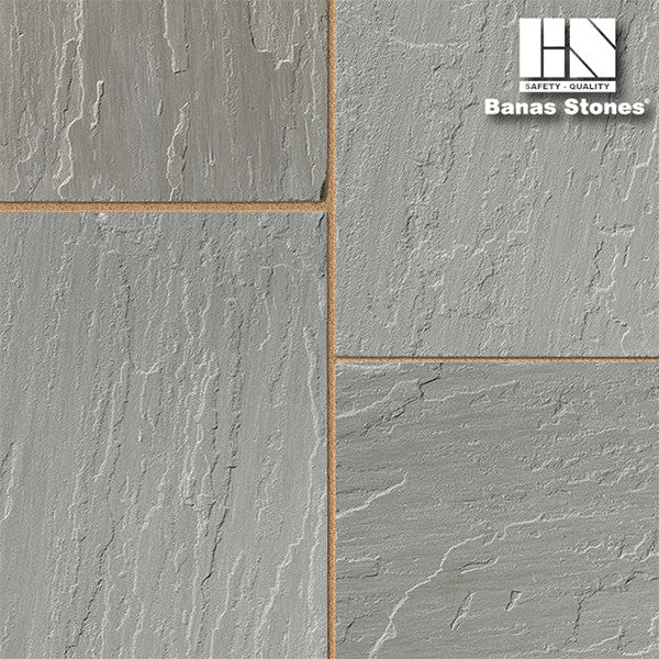 Banas Stones® Square Cut Flagstone Dove Grey - Cohen and Cohen Natural ...
