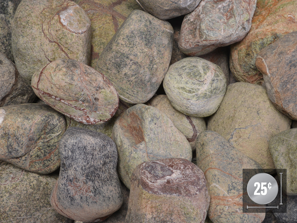 Ornate Pebble - Brookside Green - Cohen and Cohen Natural Stone