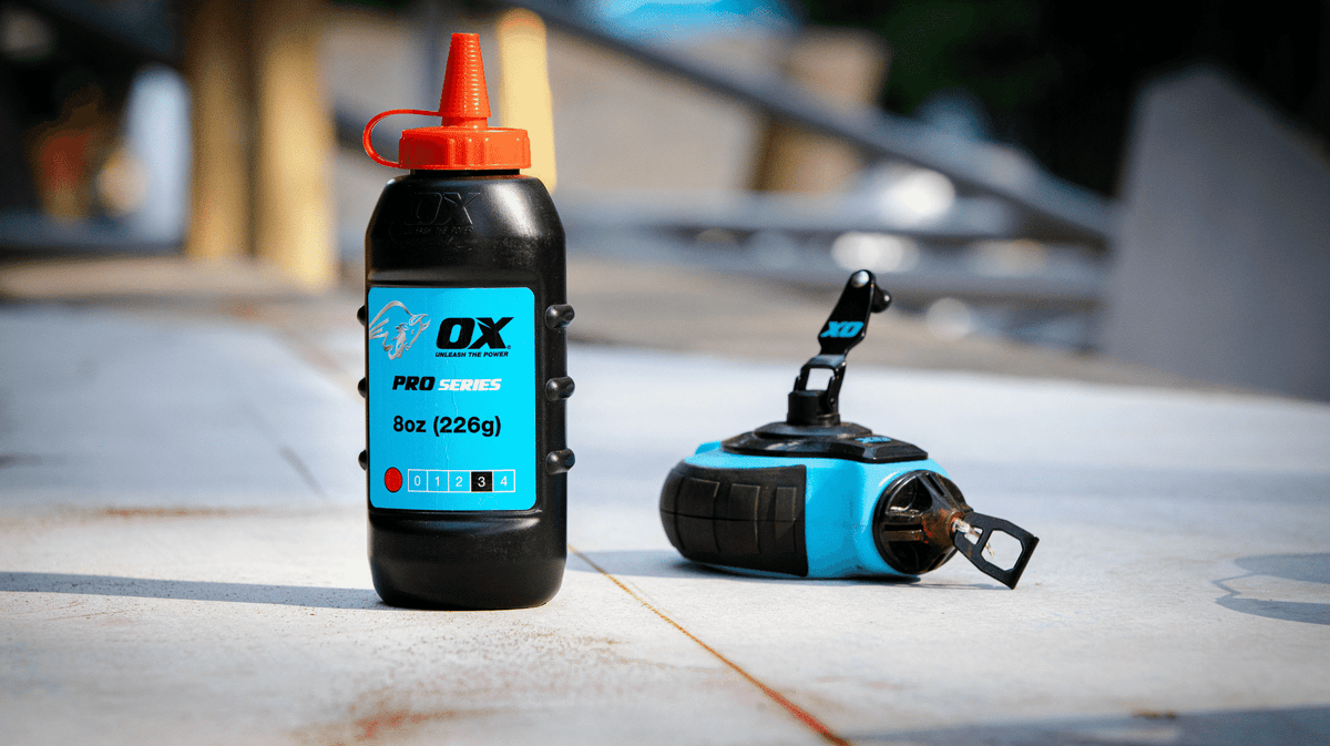 Ox® Trade Chalk Powder - Red - Cohen and Cohen Natural Stone