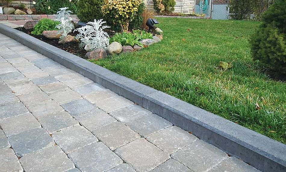 Best Way Stone® Driveway Curb - Cohen and Cohen Natural Stone