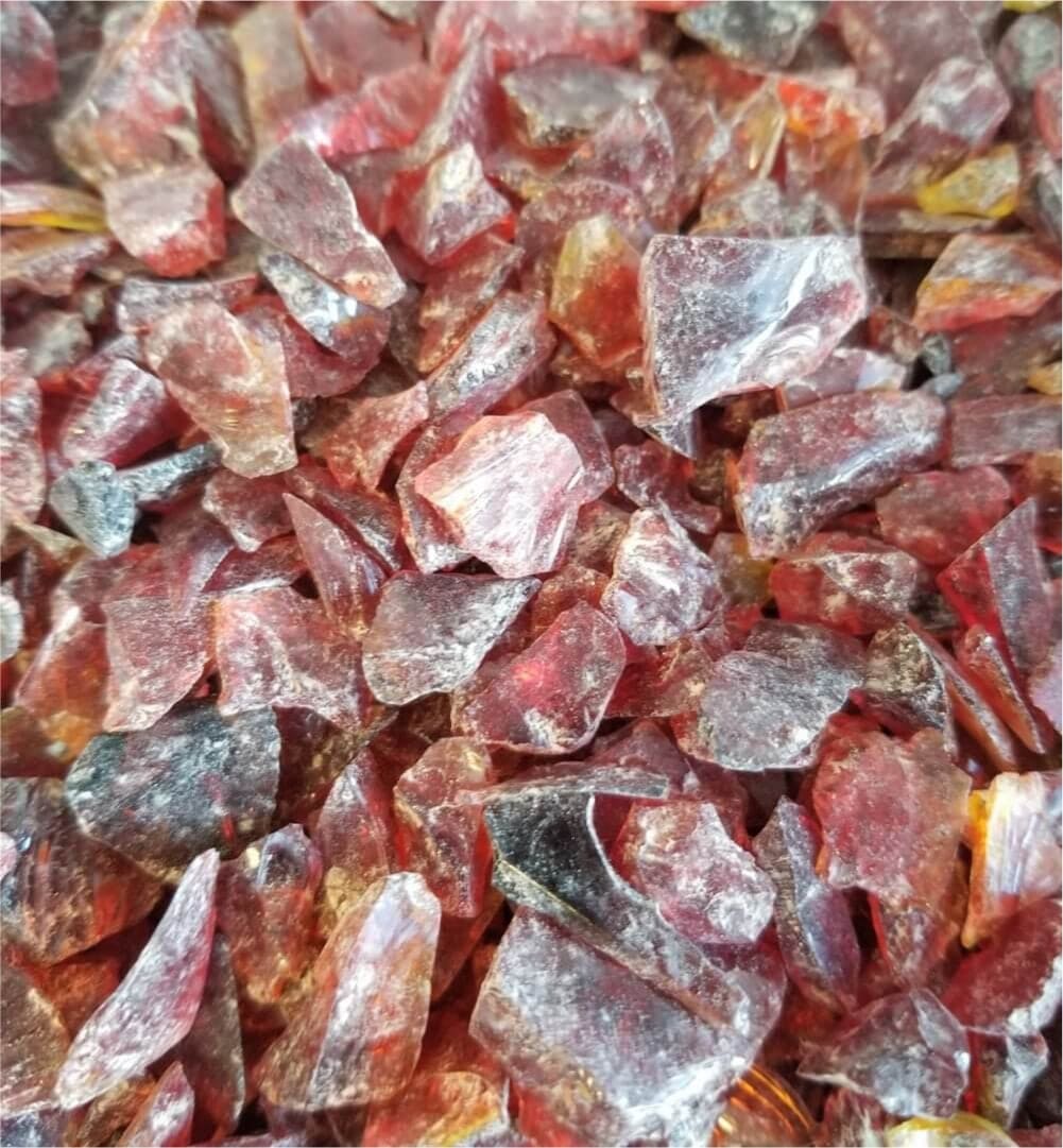 Stone Decorative® Crushed Glass Red - Cohen and Cohen Natural Stone