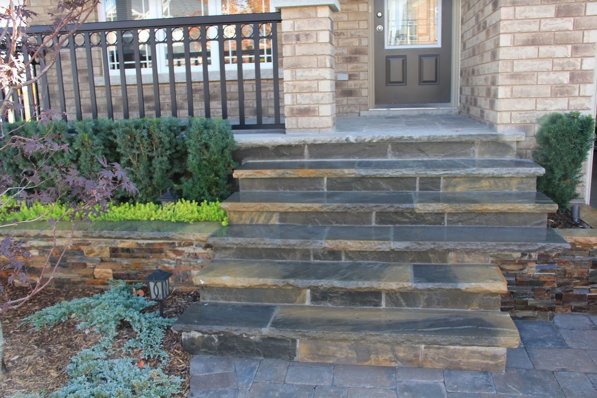 Banas Stones® Rockfaced Coping - Imperial Black - Cohen and Cohen ...